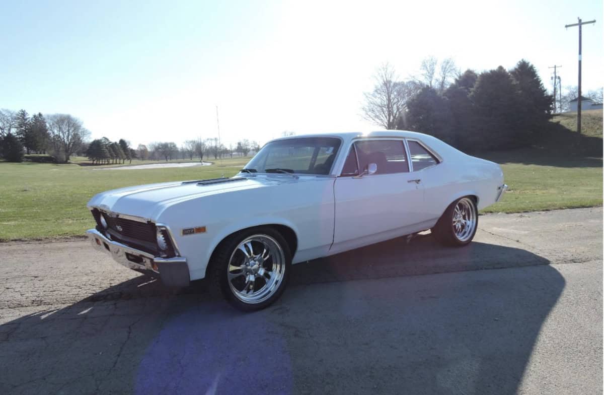 White 1971 Chevrolet Nova SS - Nostalgic Rides