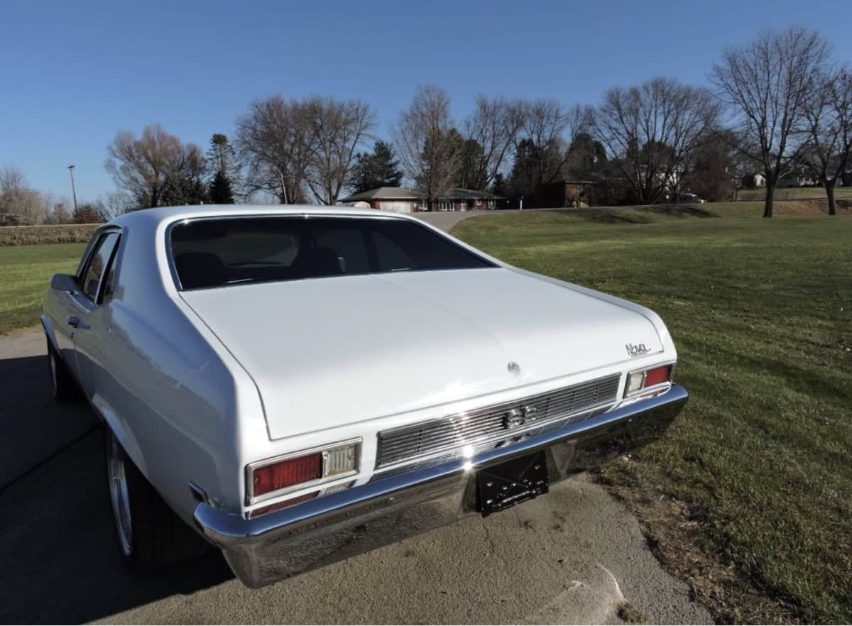 White 1971 Chevrolet Nova SS - Nostalgic Rides