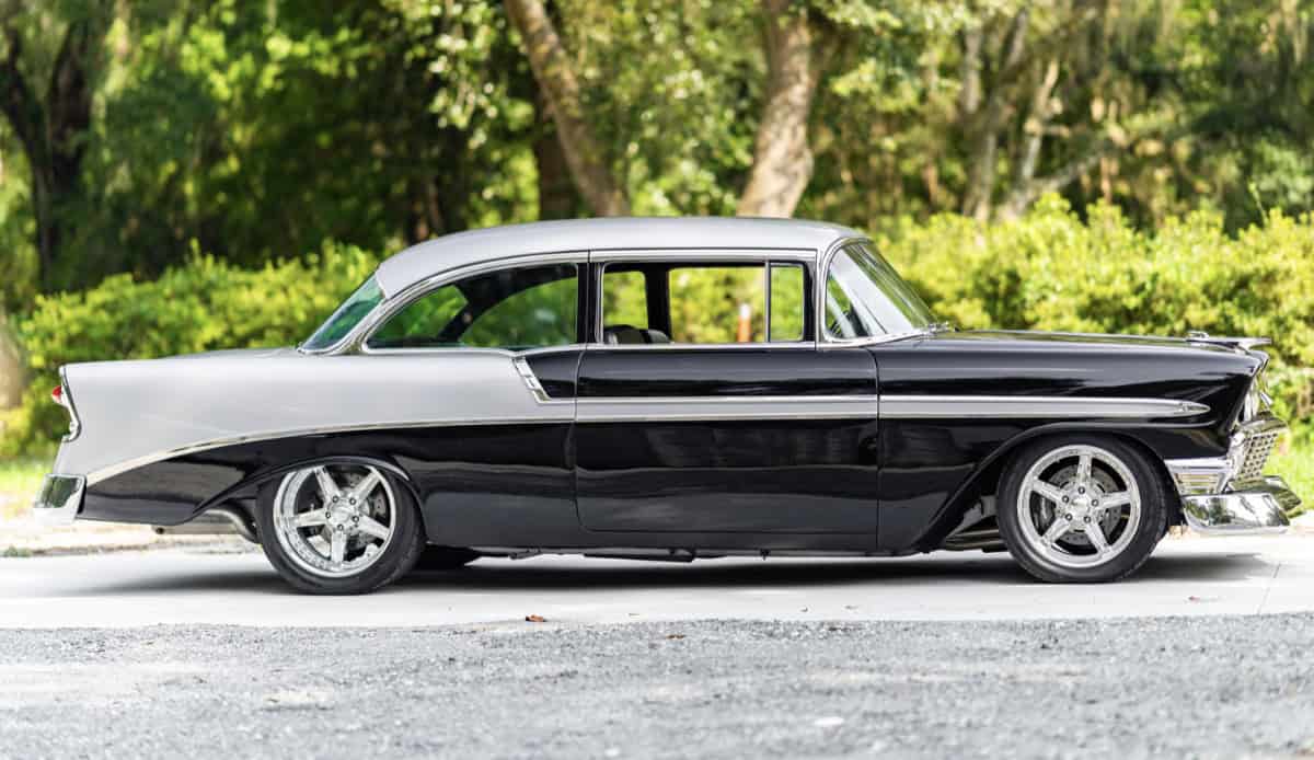 1956 Chevrolet Bel Air in Black - Nostalgic Rides