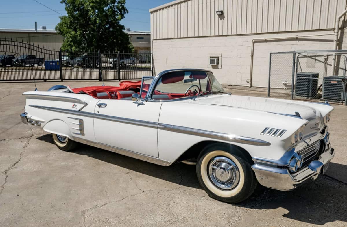 1958 Chevrolet Imapala Convertible - Nostalgic Rides