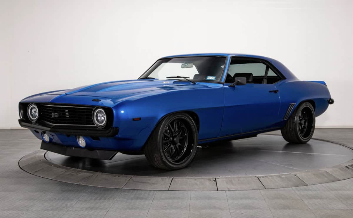 1969 Chevrolet Camaro Dark Blue - Nostalgic Rides